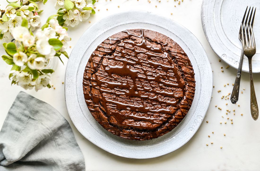 Buckwheat Chocolate Cake (gluten-free, egg-free, dairy-free ...