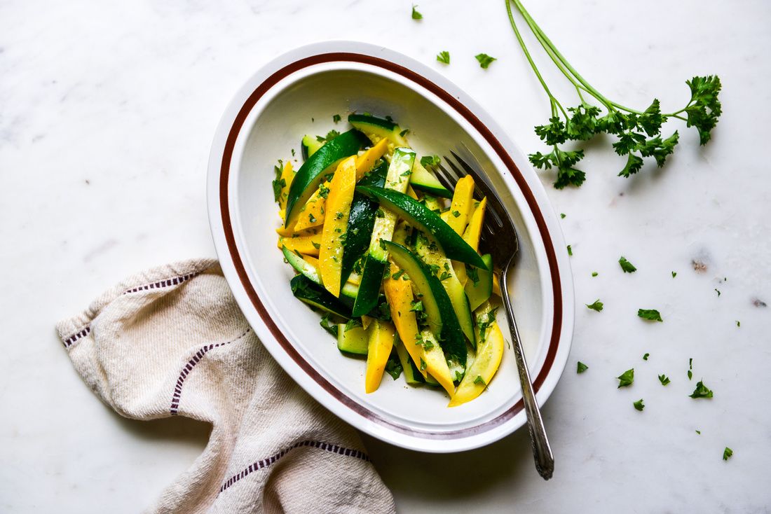 Simple Steamed Zucchini | Nourishing Meals®